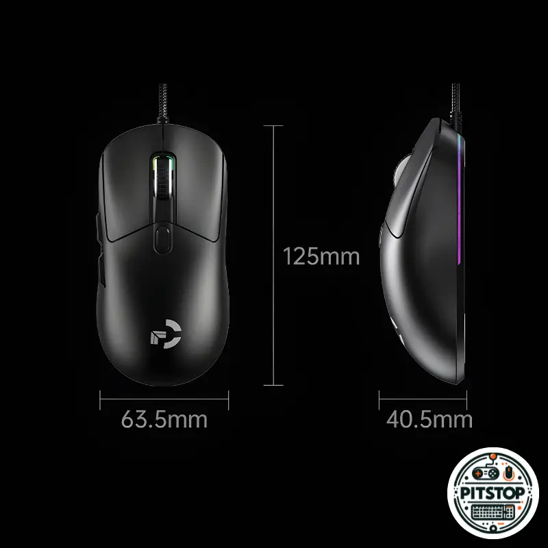 GK100 Pro 63g Ultra-Light E-Sports Gaming Mouse
