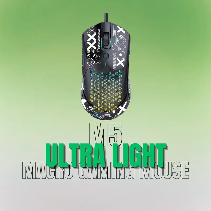 ZIYOU LANG M5 RGB Ultra-Light Macro Gaming Mouse